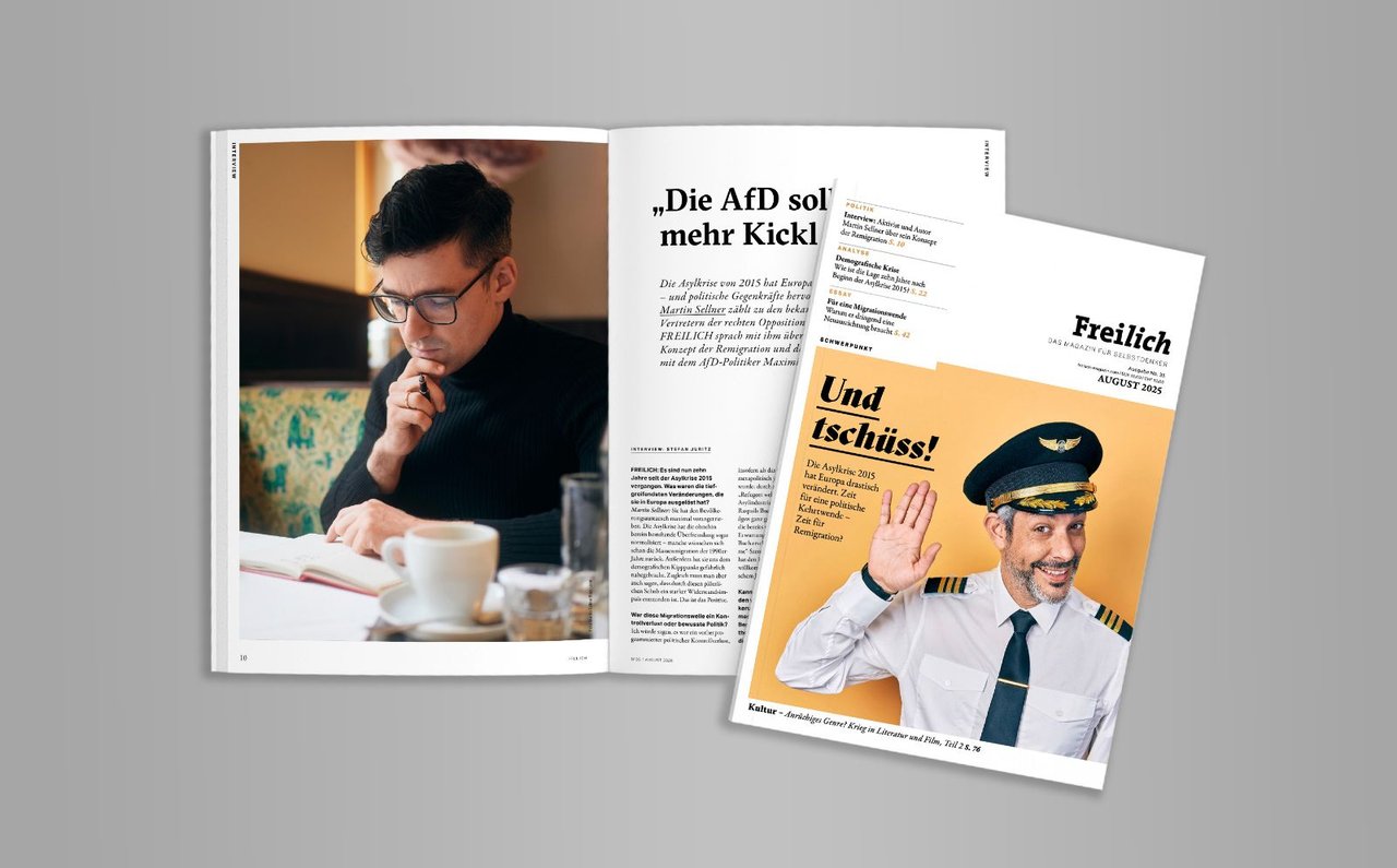FREILICH Nr. 35: „Und tschüss!“ – Zeit für Remigration? | FREILICH Magazin